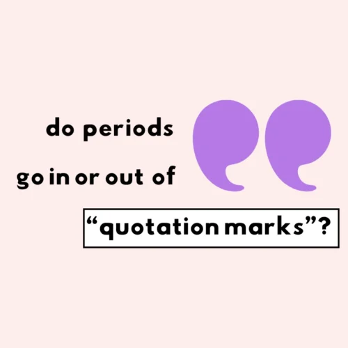Do Periods go Inside or Outside of Quotation Marks? – GrammarFlex Do Periods go Inside or Outside of Quotation Marks? – GrammarFlex